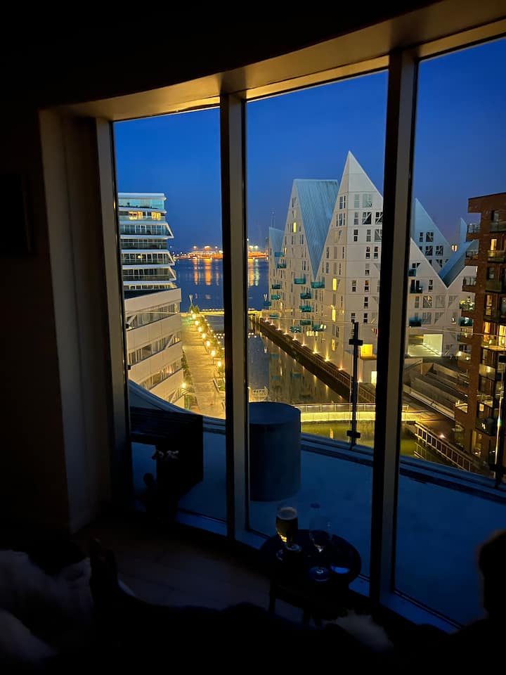 Penthouse 7. & 8. På Aarhus Ø - Aarhus