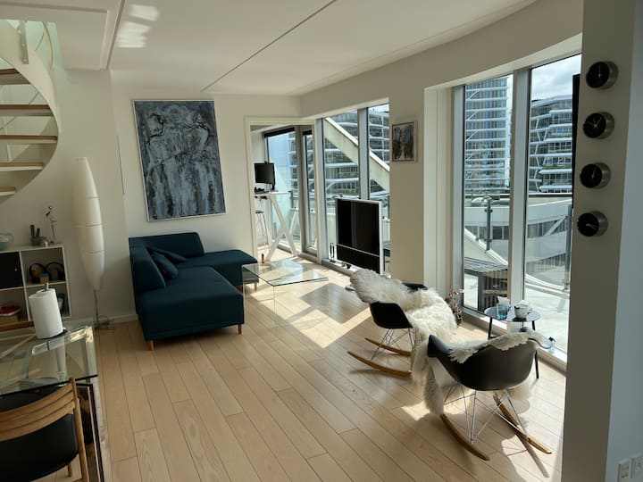 Penthouse 7. & 8. På Aarhus Ø - Aarhus