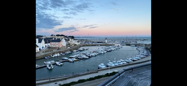 Les Sardines à La Plage-4p-terrasse-vuemer-parking - Quiberon