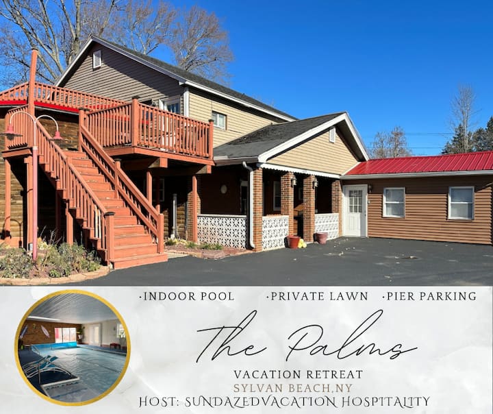 Year Round Resort Relaxation W/pool - The Palms - Sylvan Beach, NY