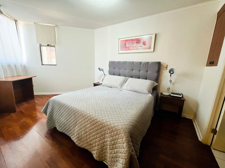 Excellent Location! Comodo Apartamento - Santiago