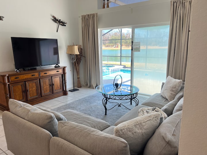 Magic Lake View Villa 5* Heated Pool & Spa Disney - Kissimmee, FL