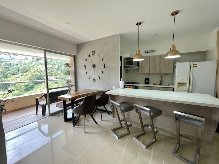 Modern & Cozy Apartment With Beautiful Views - Envigado