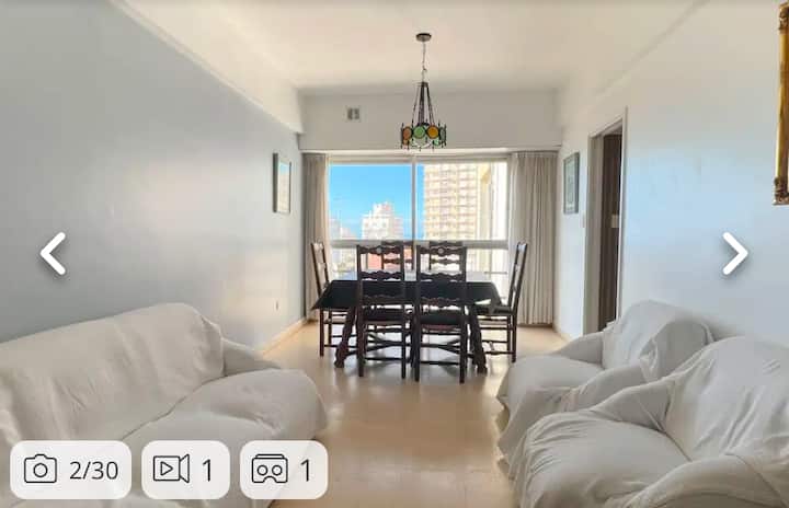 Espectacular Departamento 3 Dor Frente Al Mar - Mar del Plata