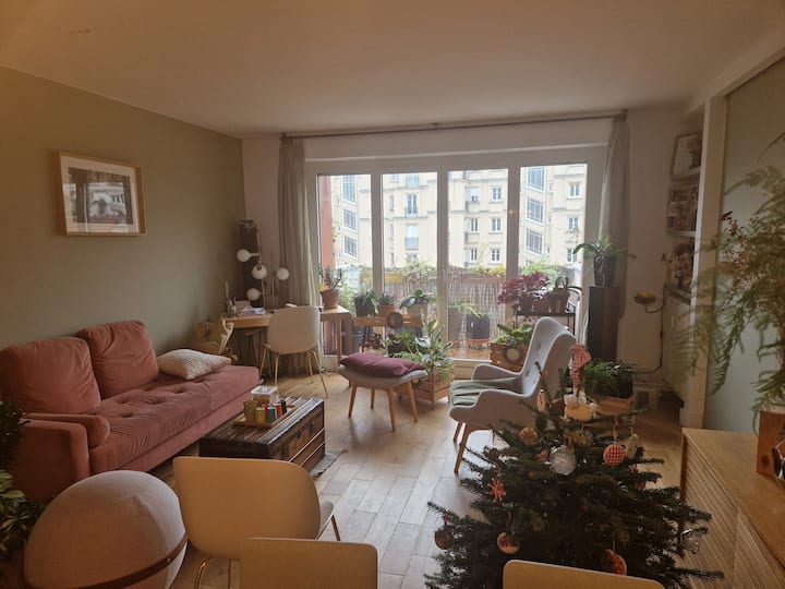 Beau 2p, Cosy Et Lumineux + Balcon / Metro St Maur - Paris 20e Arrondissement