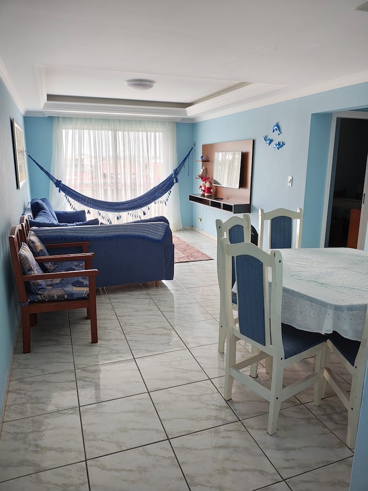 ÓTimo Apartamento Enseada A 120m Do Mar (3 Arcond) - Brasil