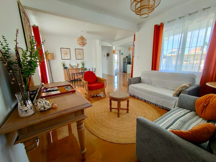 Maison 3 Chambres Calme Avec Jardin Et Terrasse - Maurice