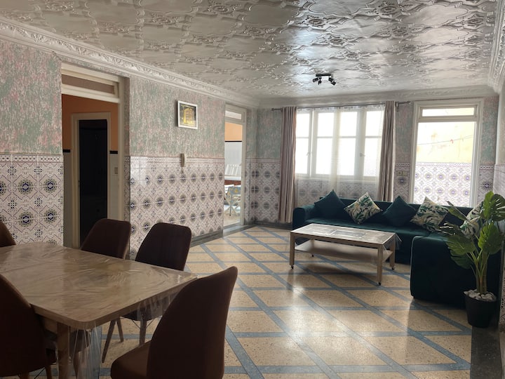Appartement 180m2 - Calme - Rez-de-chaussée - Berkane