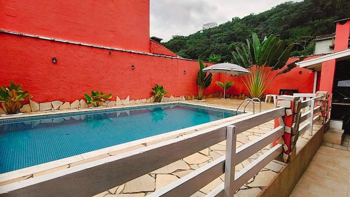 5q*cond. Fechado *Praia Cocanha *Ac *Piscina - Caraguatatuba