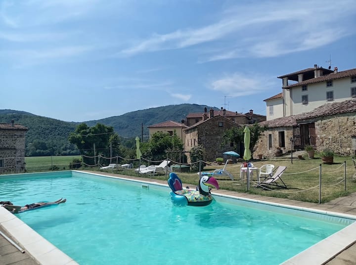 Granaio Big Apartment Big Pool Dependance Wi-fi - Città di Castello
