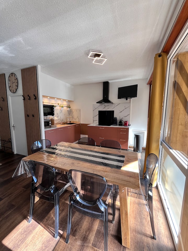 Grand Appartement 6 Places Vue Sur La Montagne - Lac Gentau