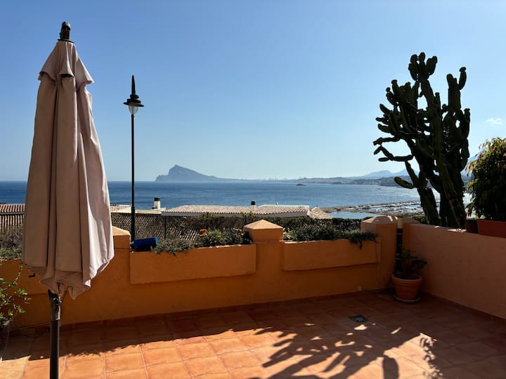 Grande Terrasse Avec Vue Privilégiée Sur La Mer! - Calp