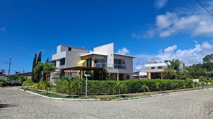 Casa Em Condomínio Perto Da Praia  Em Paripueira - Maceió