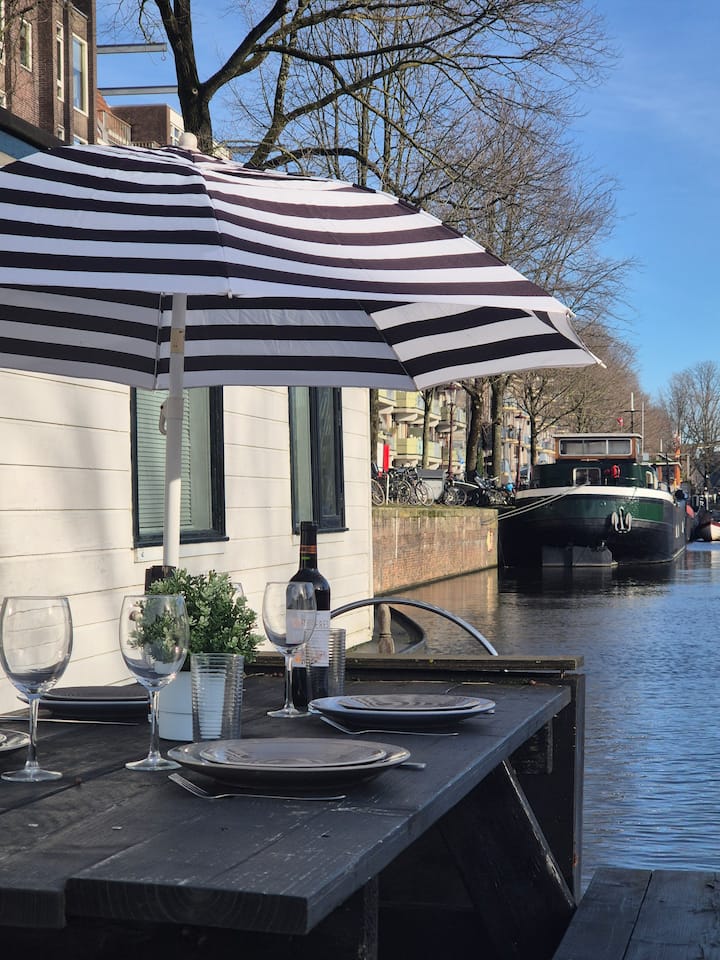 My Sunny Houseboat. A Great Family Place! - Amsterdam