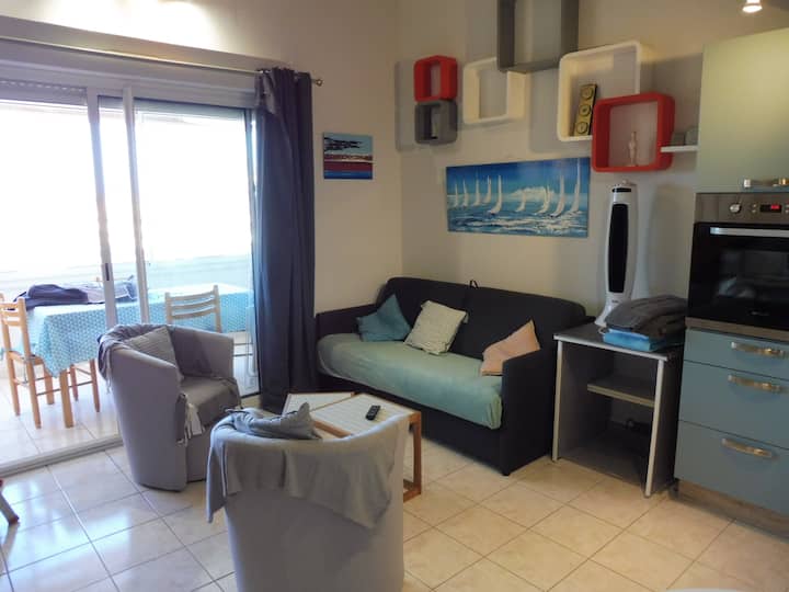 "Les Alizés". Bel Appart. T3 , 50 M De La Plage . - Le Grau d'Agde