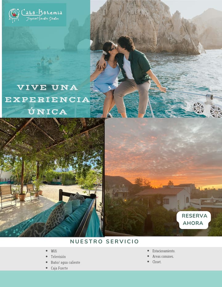Oasis Tropical En Centro – 5 Min A Pie Del Muelle - Cabo San Lucas
