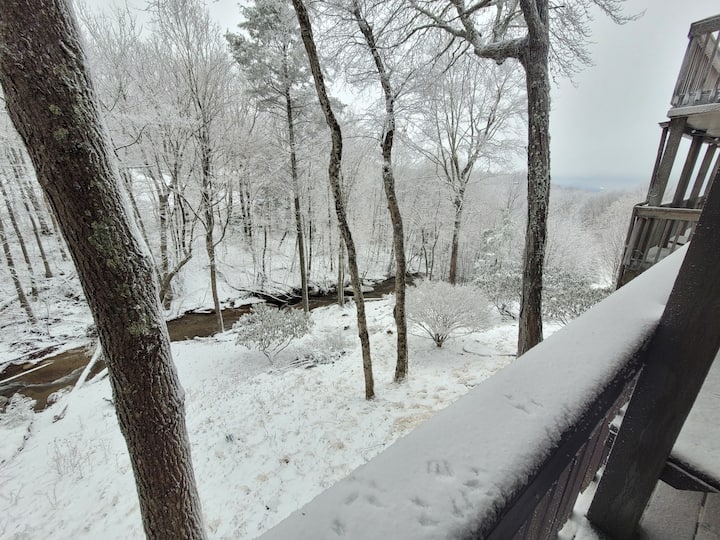 Creekside 2min To Slopes..quiet & Private Location - Beech Mountain