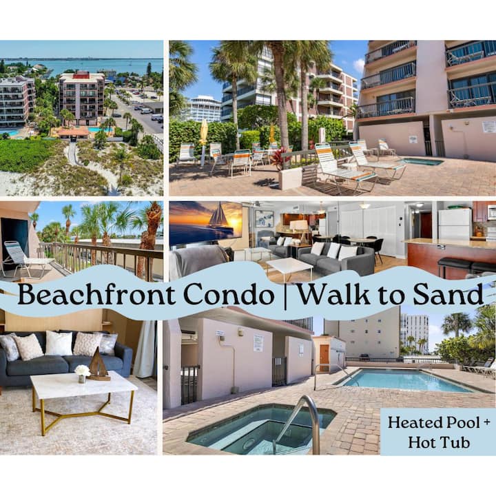 Prime Beach Location | Walk To Sand | 65" Tv - South Pasadena, FL