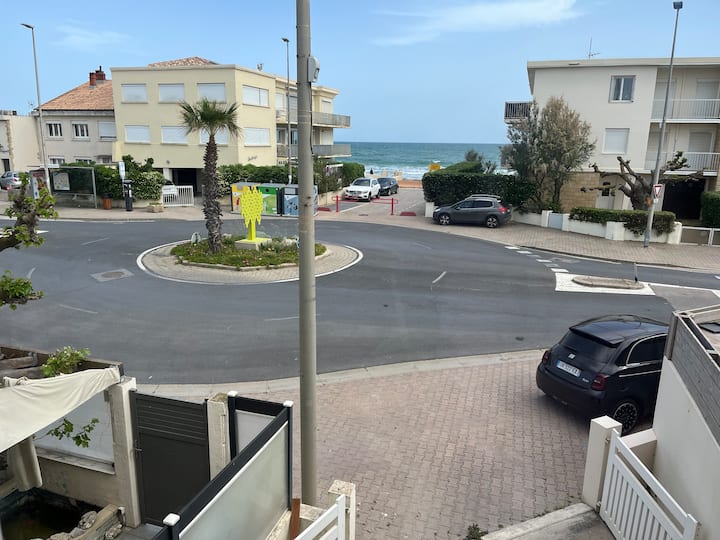 141 Palavas 50m De La Plage 2 Pièces Une Chambre - Palavas-les-Flots