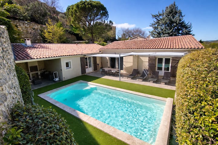 (Aillan Hervé)villa Avec  Piscine Privée Chauffée - Vaison-la-Romaine
