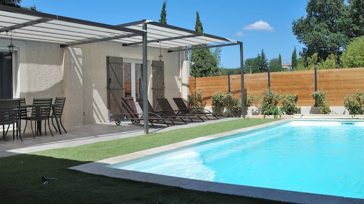 (Aillan Hervé)villa Avec  Piscine Privée Chauffée - Nyons