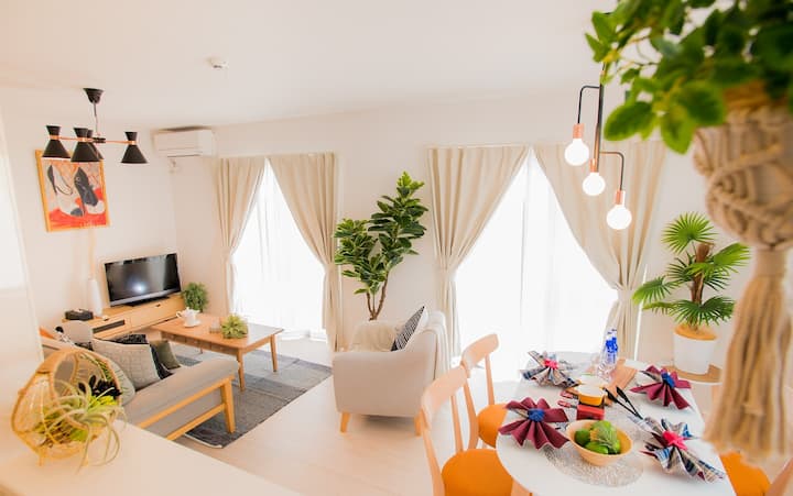 Baby Friendly/ ビーチ近く/2 Toilets/1軒屋貸切/3台駐車可能 - Okinawa