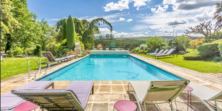 Mas Provence Exceptionnel Lavande Fleurie - Lourmarin