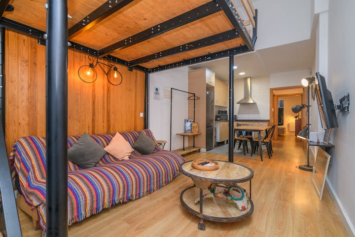 15 Min. City Centre &Sagrada F. Metro, Near Beach - Sant Adrià de Besòs