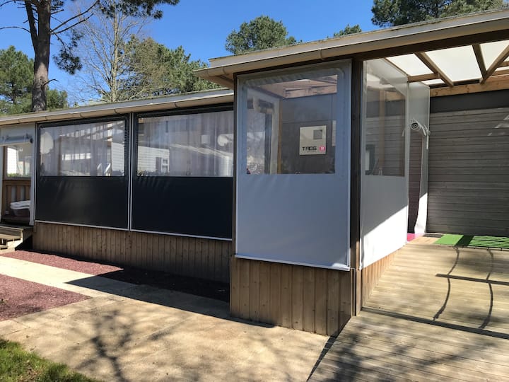 Mobil-home Premium 40m²avec Grande Terrasse Fermée - Pont-Aven