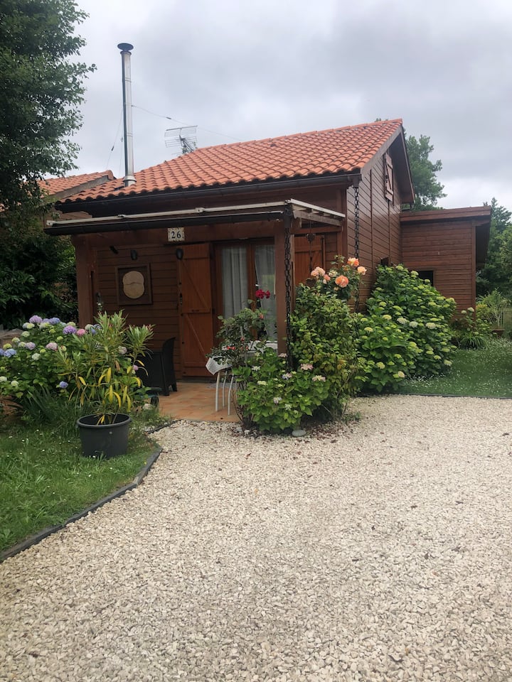 Chalet 3 Chambres à 400 M Bassin D'arcachon - Audenge