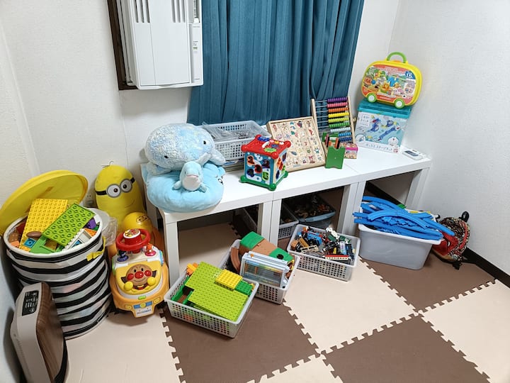 ①最大12名/キッズルーム/ディズニー/東京/成田/幕張メッセ/1階の部屋/無料駐車場/家族旅行 - Chiba