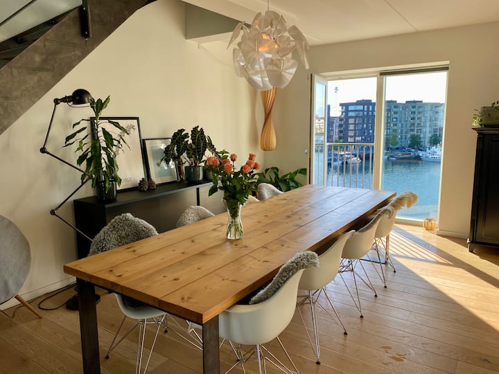 Two-floor Penthouse With Terrace And Water View - Copenhagen