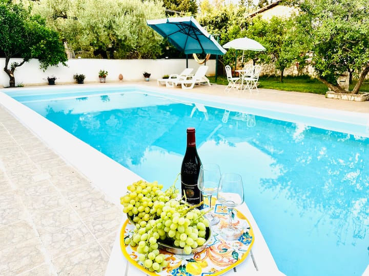 Villa Avec Piscine Panoramique à 5 Minutes Plage - Altavilla Milicia