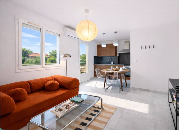 Plage à 2 Min à Pied•t2 Moderne•clim•parking - La Ciotat