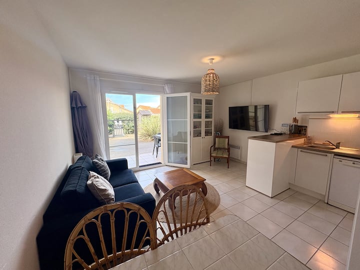 Sympathique Maison Mitoyenne Avec Terrasse (125) - Biscarrosse