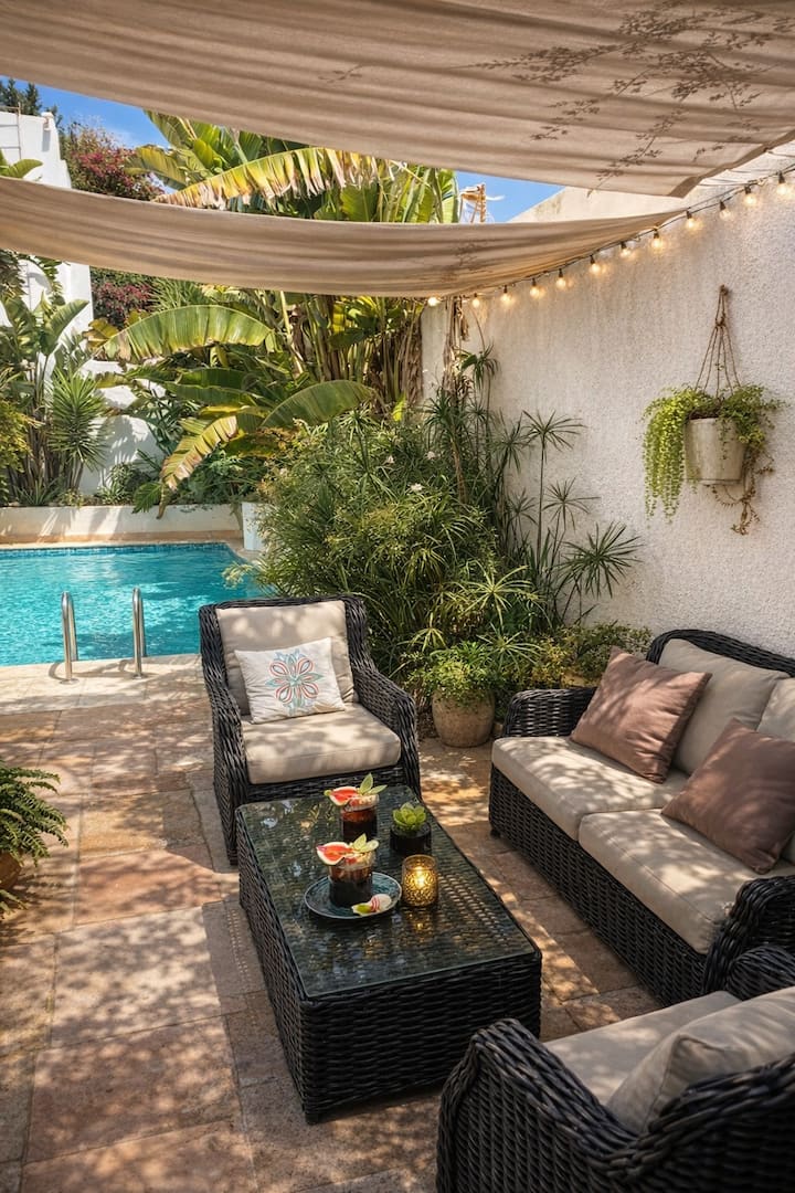 Studio Cosy Avec Piscine à La Marsa Ville - La Marsa