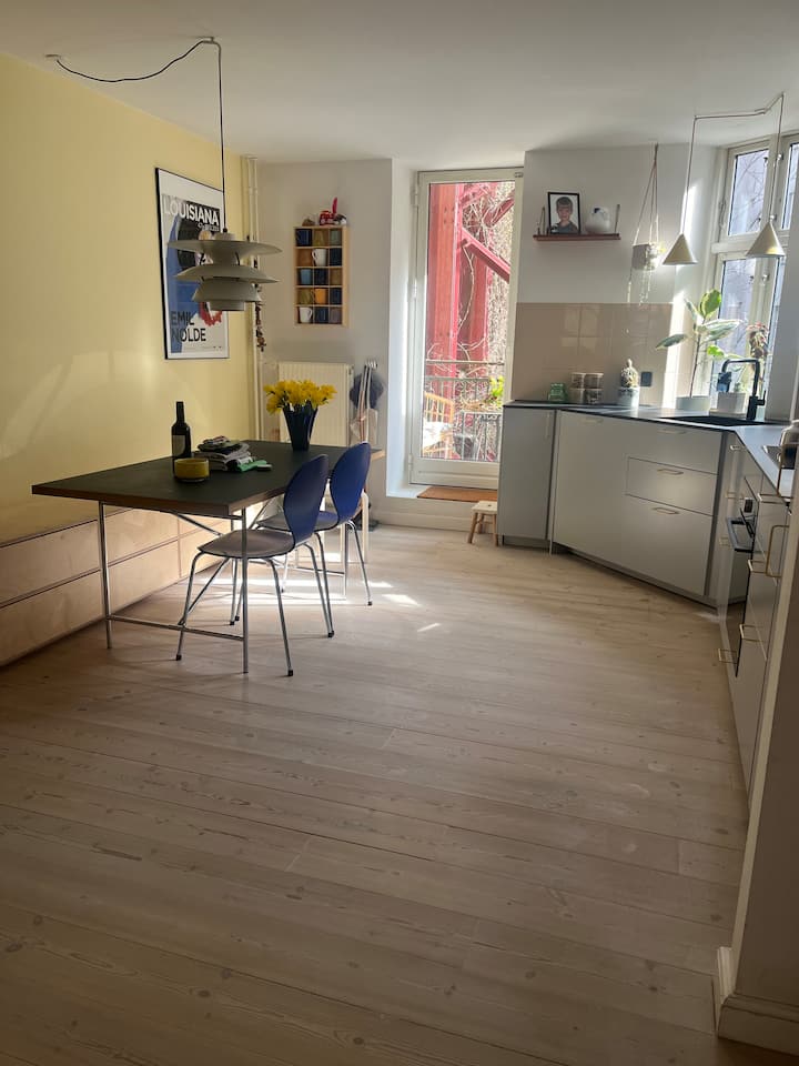 Down Town With Balcony For The Family Or Couple - Kopenhag