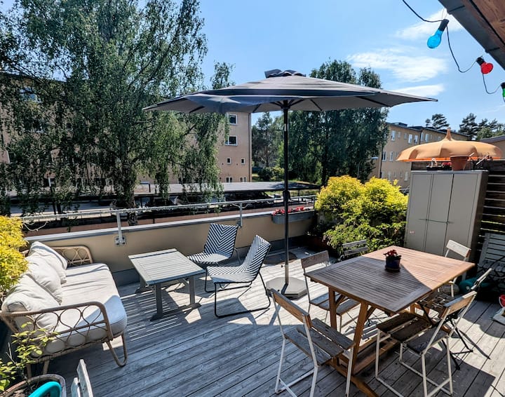 Three Bedroom Townhouse In Pleasant Neighborhood - Stockholm