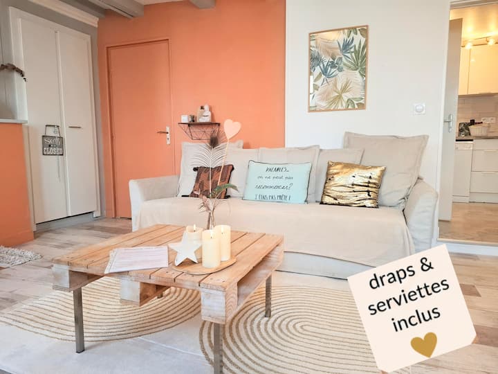 ❤ T2 45m2 "Quartier St Patern" Centre Historique - Theix