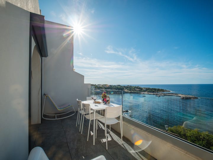 Sopramare T1 (30m²) Terrasse Vue Top Mer Climatisé - Lumio