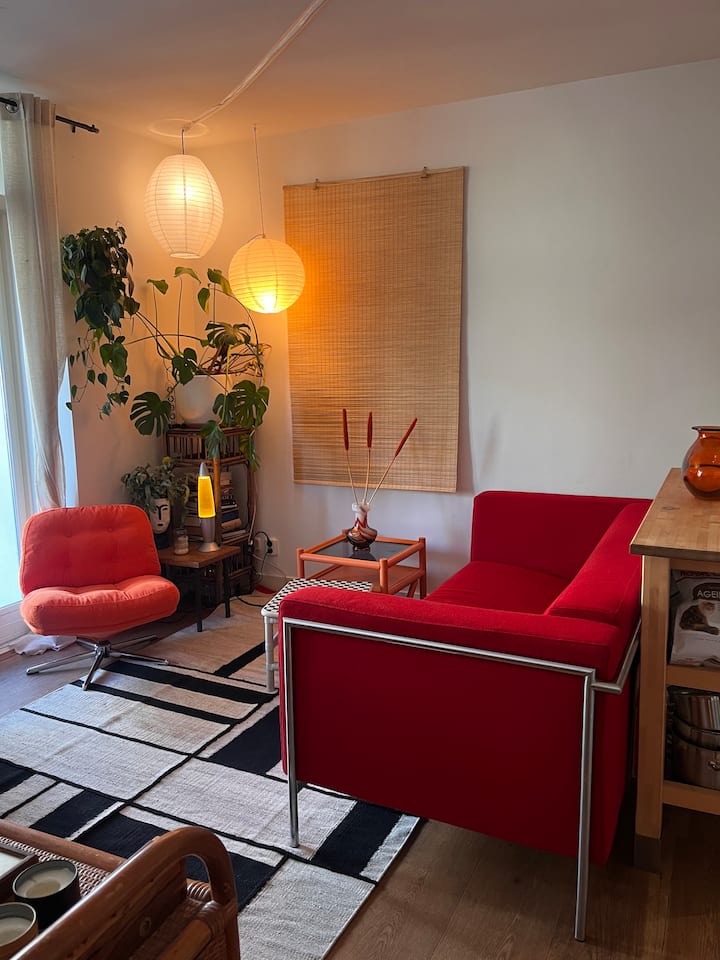 Cosy And Colorful Apartment With Balcony & Cat - Amsterdam