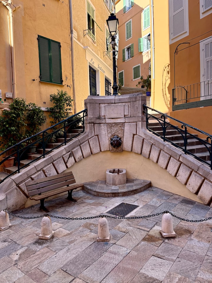 Villefranche-sur-mer - Charmant T2 - Aperçu Mer - Nice