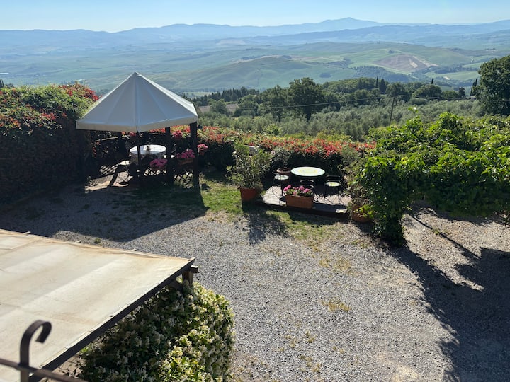 La Pineta :Cipresso,bilocale In Val D'orcia - San Quirico d'Orcia
