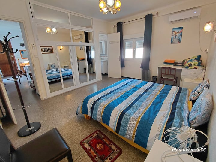 Près De L'hôtel Mamora -Calme-terrasse Ensoleillée - Kénitra