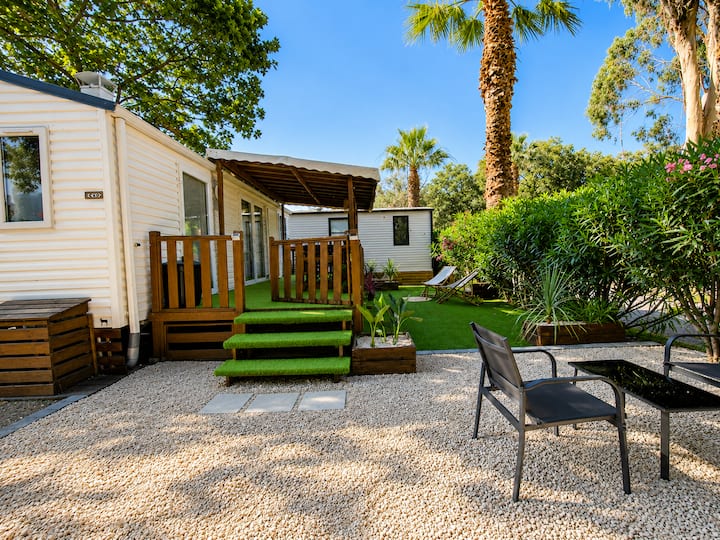 Mobil Home Tout Confort Dans Camping Club 4* - Argelès-sur-Mer