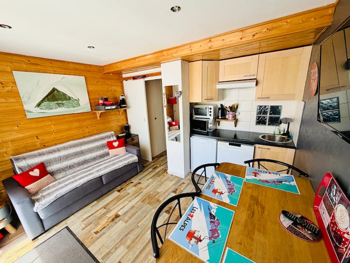 Pied De Piste Plein Sud Avec Terrasse - Les Deux Alpes