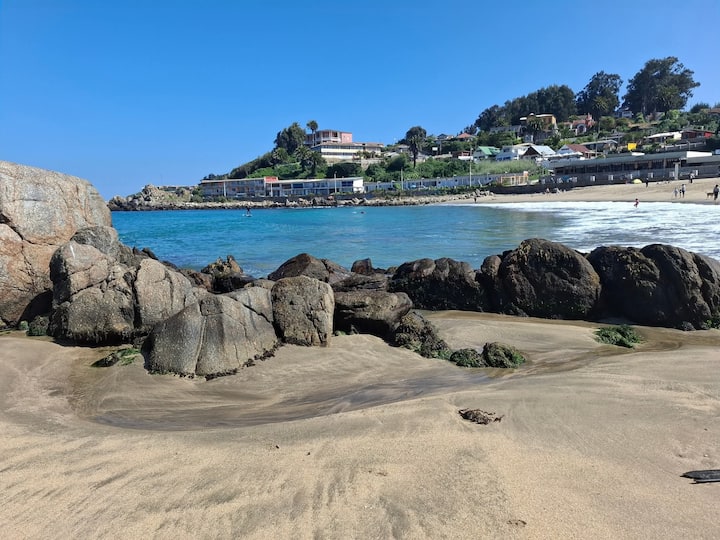 Cabaña Con Vista Al Mar,  A 5 Min De Playa Chica. - El Tabo