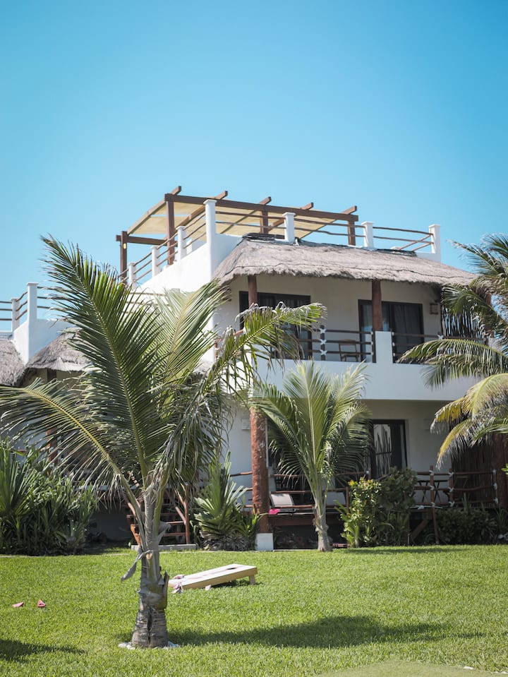 Master Bedroom, Isla Mujeres, Ocean View. - Isla Mujeres