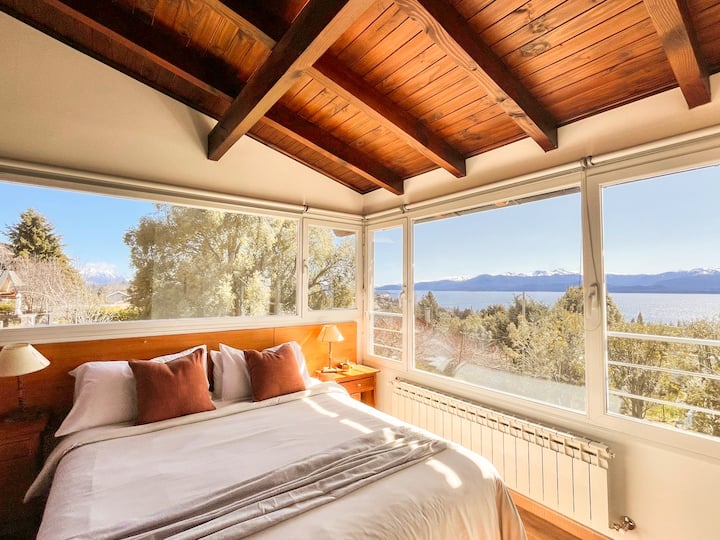 Casa Con Parrilla Y Espectacular Vista Al Lago - Argentina