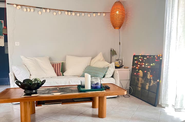 Balcon Sud, Vue Mer, Charme & Plage à 2 Pas - Vallauris